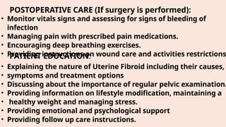 Uterine fibroid in pregnancy @#123£--&_9# | PPTX