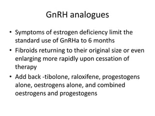 Uterine fibroids | PPTX