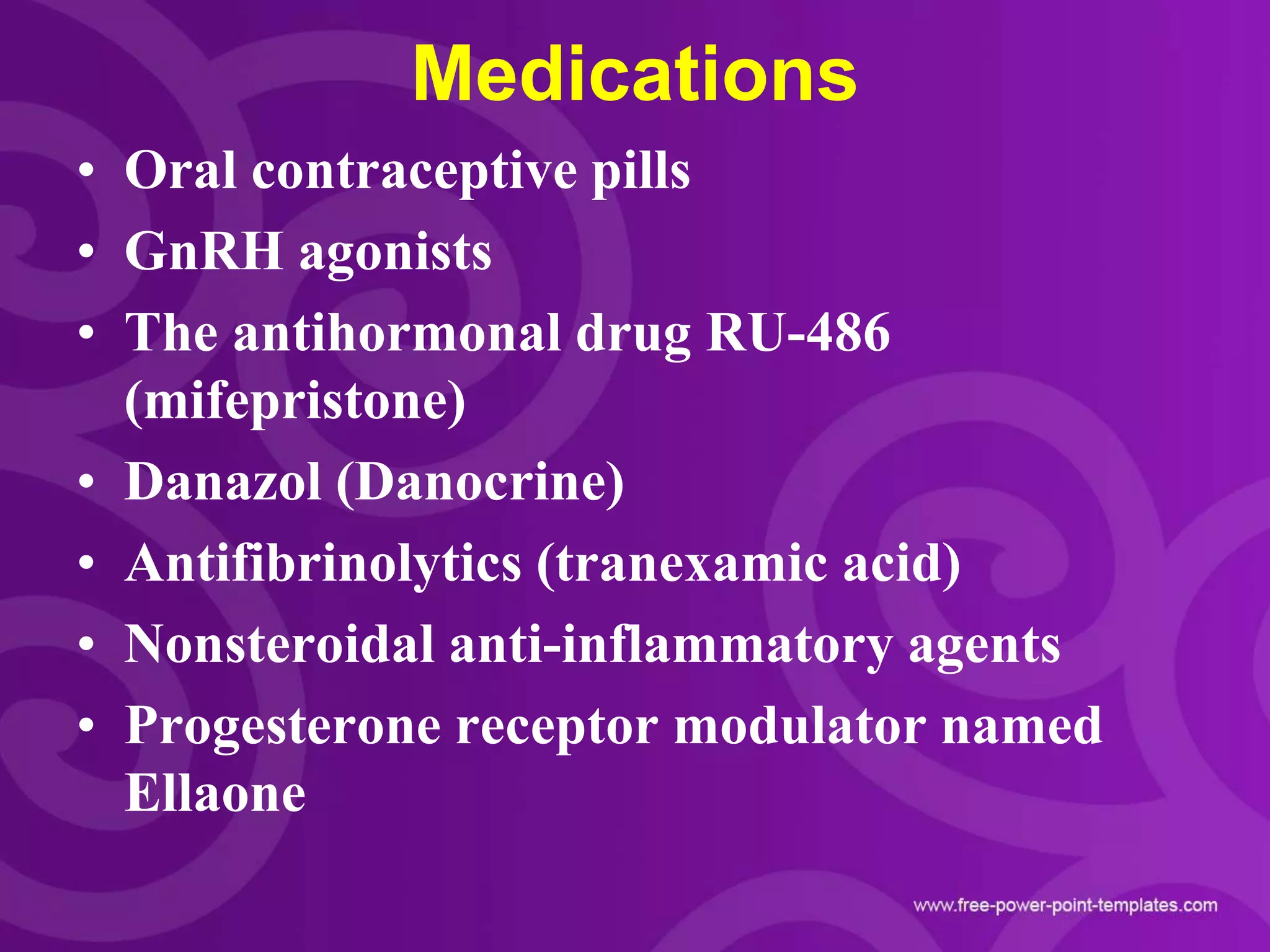Uterine fibroids | PPTX