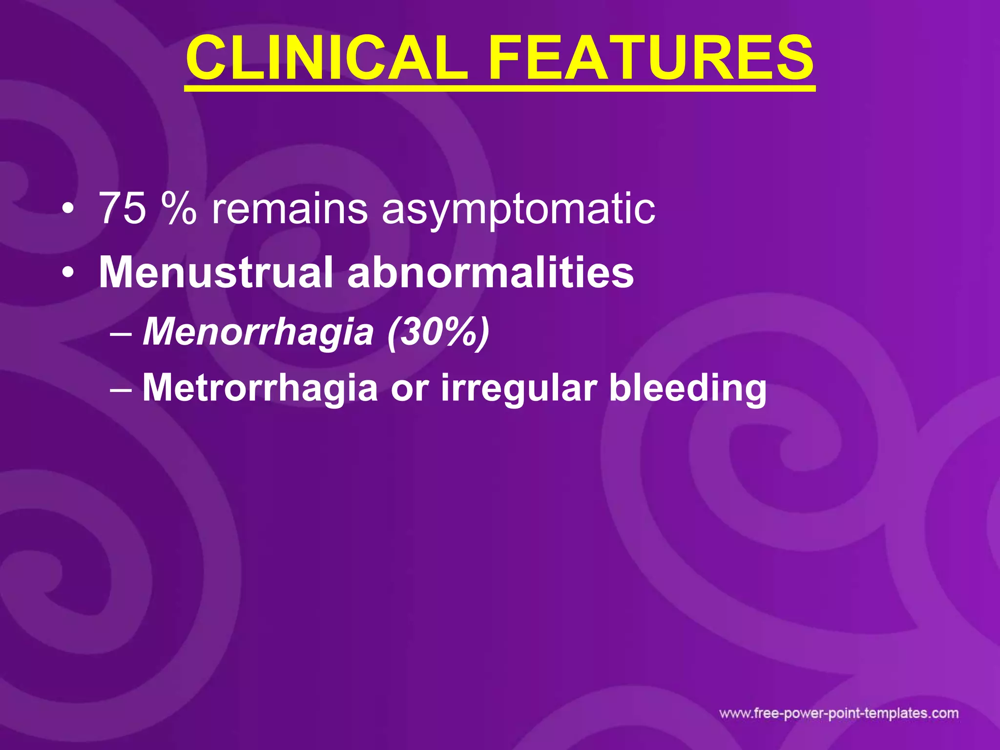 Uterine fibroids | PPTX