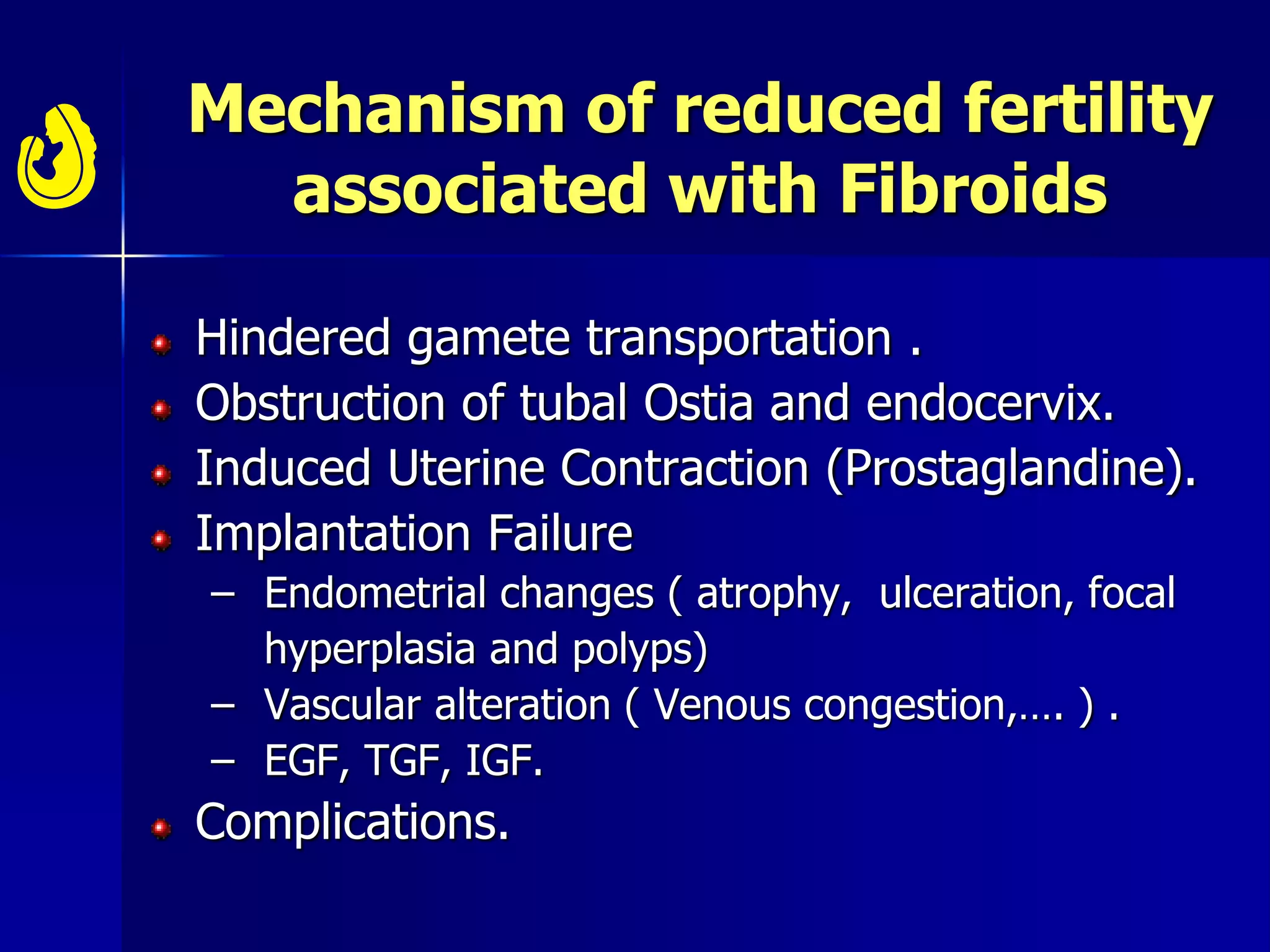Uterine fibroids ( Myomas ) and infertility | PDF
