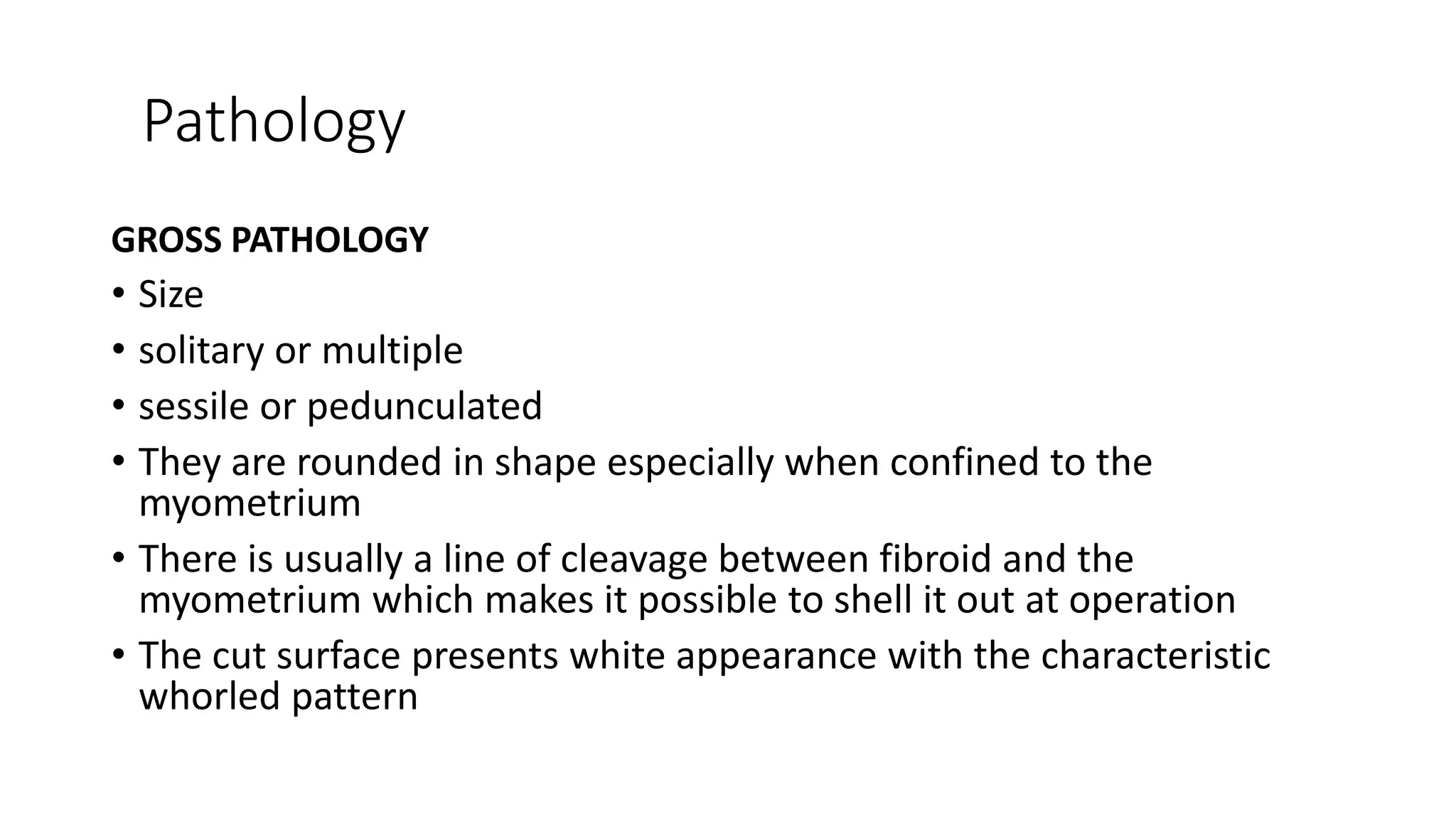 Uterine fibroids by oouth unit b medical students o&g | PPTX
