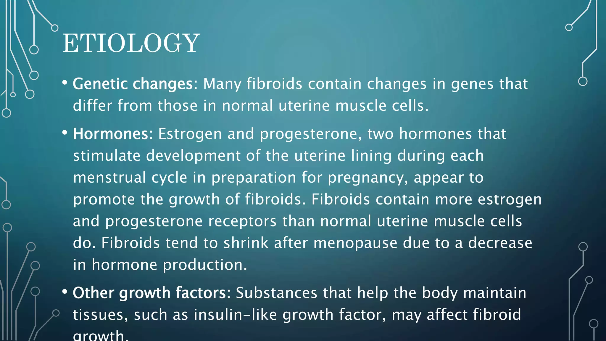 Uterine fibroids | PPTX
