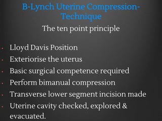 Postpartum hemorrhage | PPT
