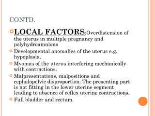 Uterine inertia | PPT