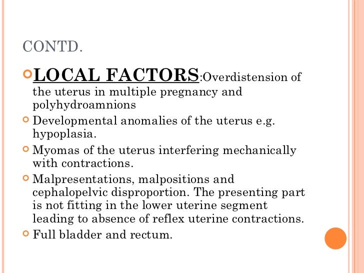 Uterine Inertia In Humans , uterine inertia – Leo Löwchen