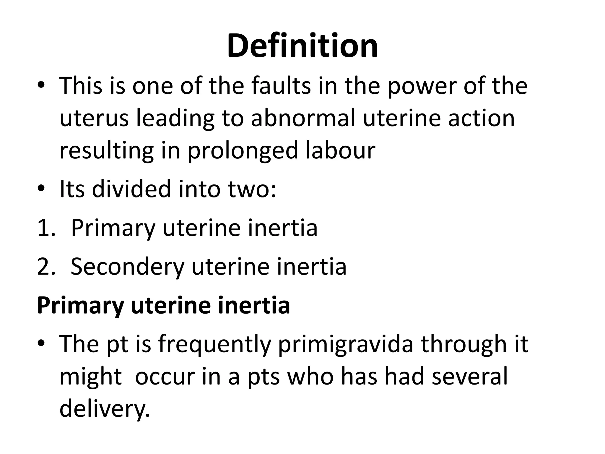 UTERINE INERTIA.ppt