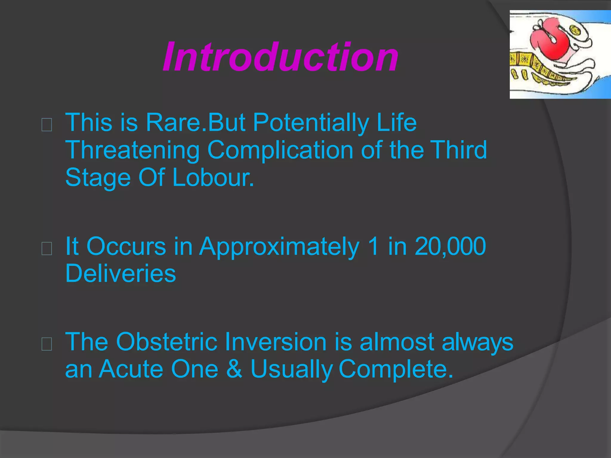 Uterine inversion | PPT