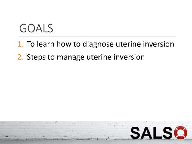 Uterine Inversion 2018 | PPT