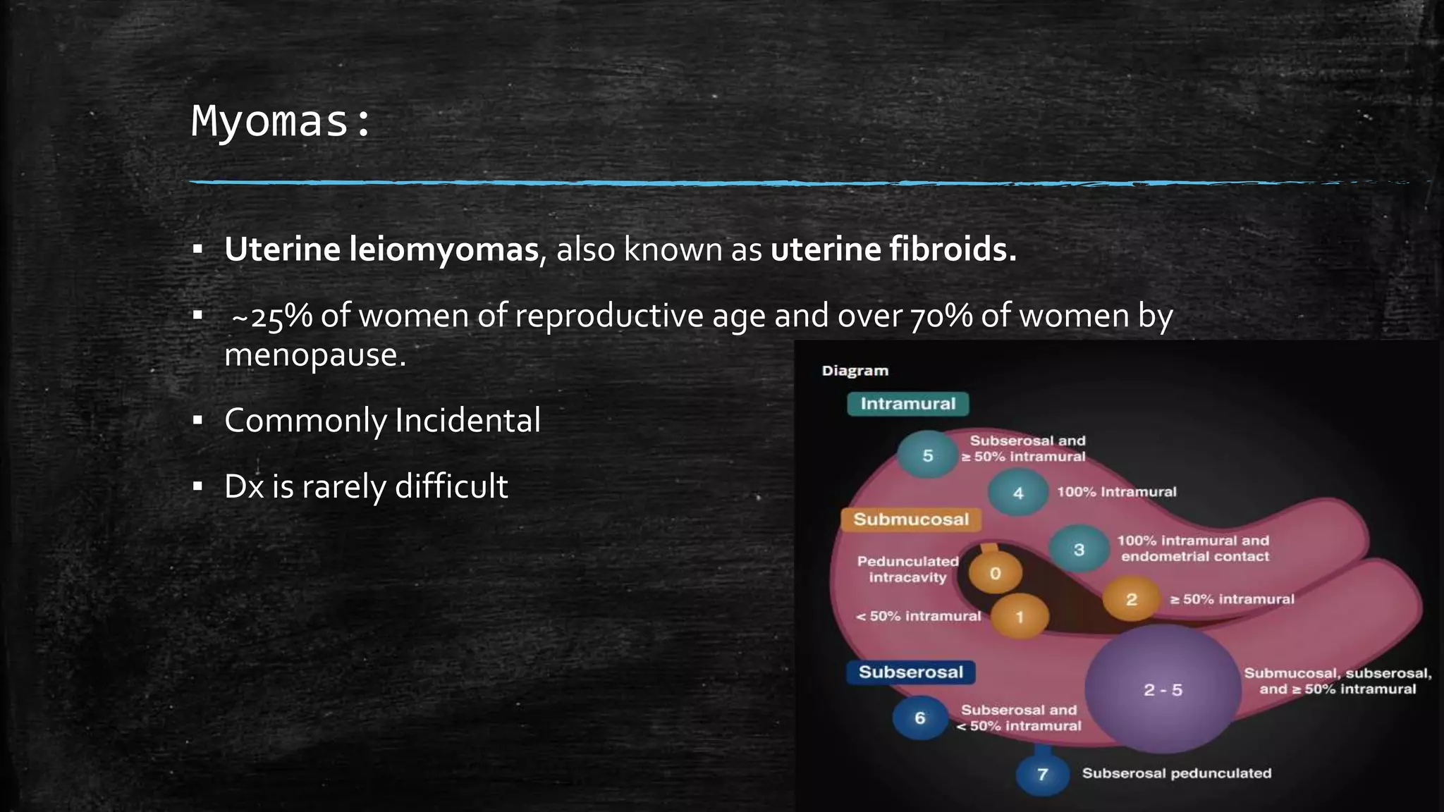 Uterine Myoma, Endometriosis, Endometrial Ca and.pptx