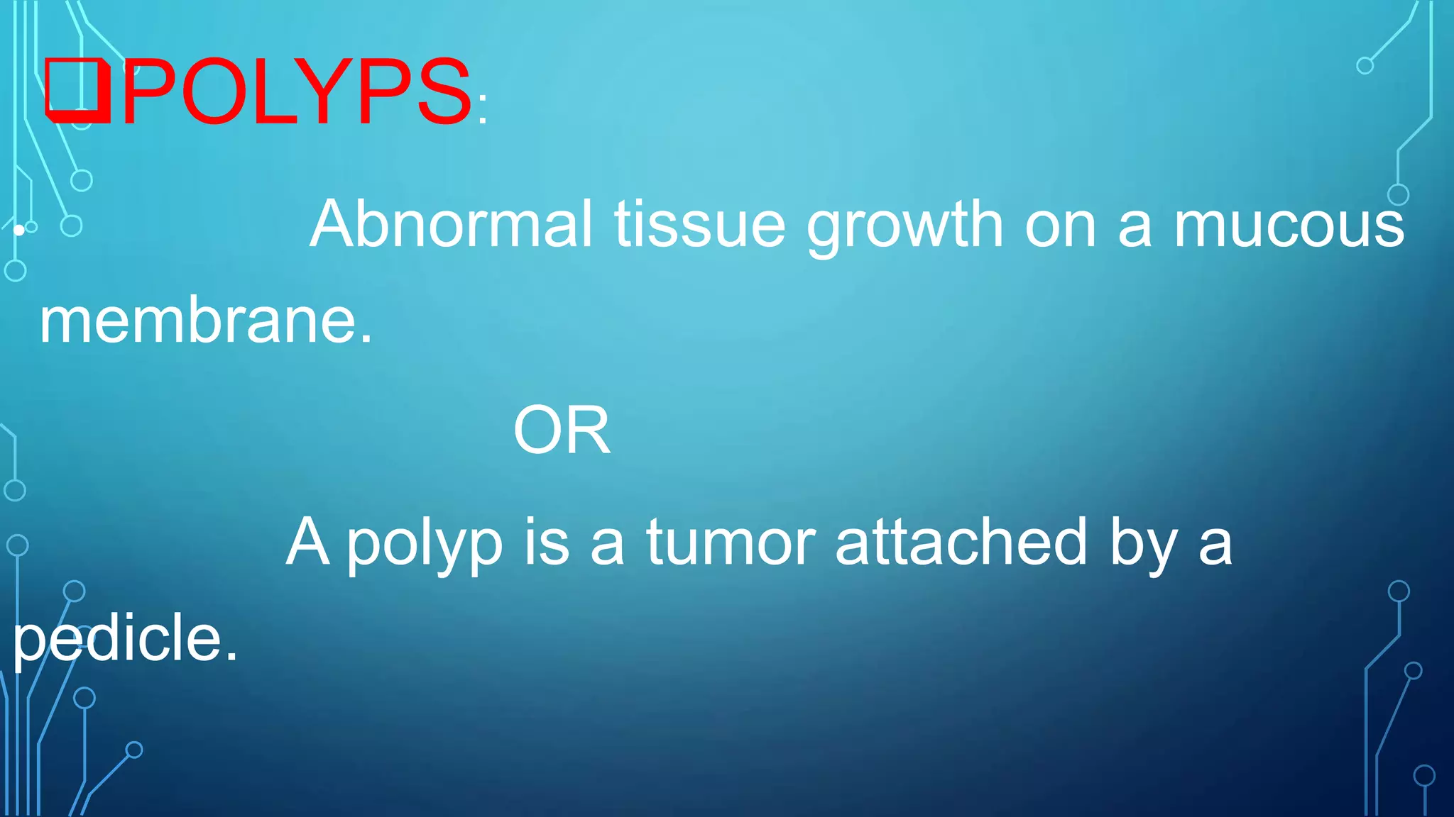 Uterine polyps | PPTX
