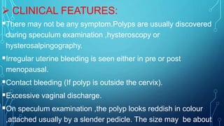 Uterine polyps | PPTX