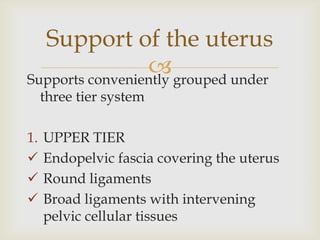 Uterine prolapse | PPTX