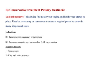 Uterine prolapse | PDF