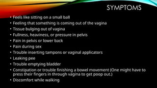 Uterine prolapse Or Procidentia Gynecological Nursing .pptx