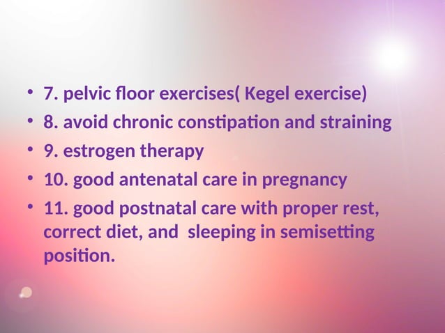 uterine prolapse in displacement final.ppt | Pregnancy | Reproductive ...