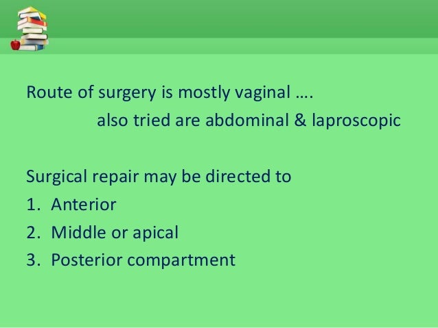 Uterine Prolapse Management