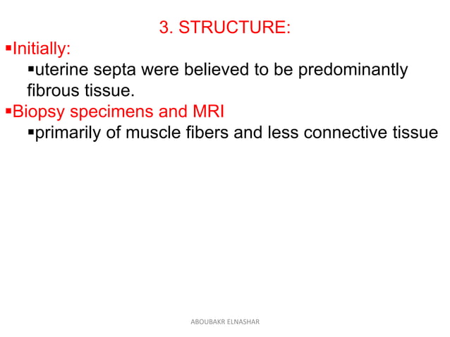 Uterine septum ASRM GUIDELINES2016 | PPSX | Pregnancy | Reproductive Health