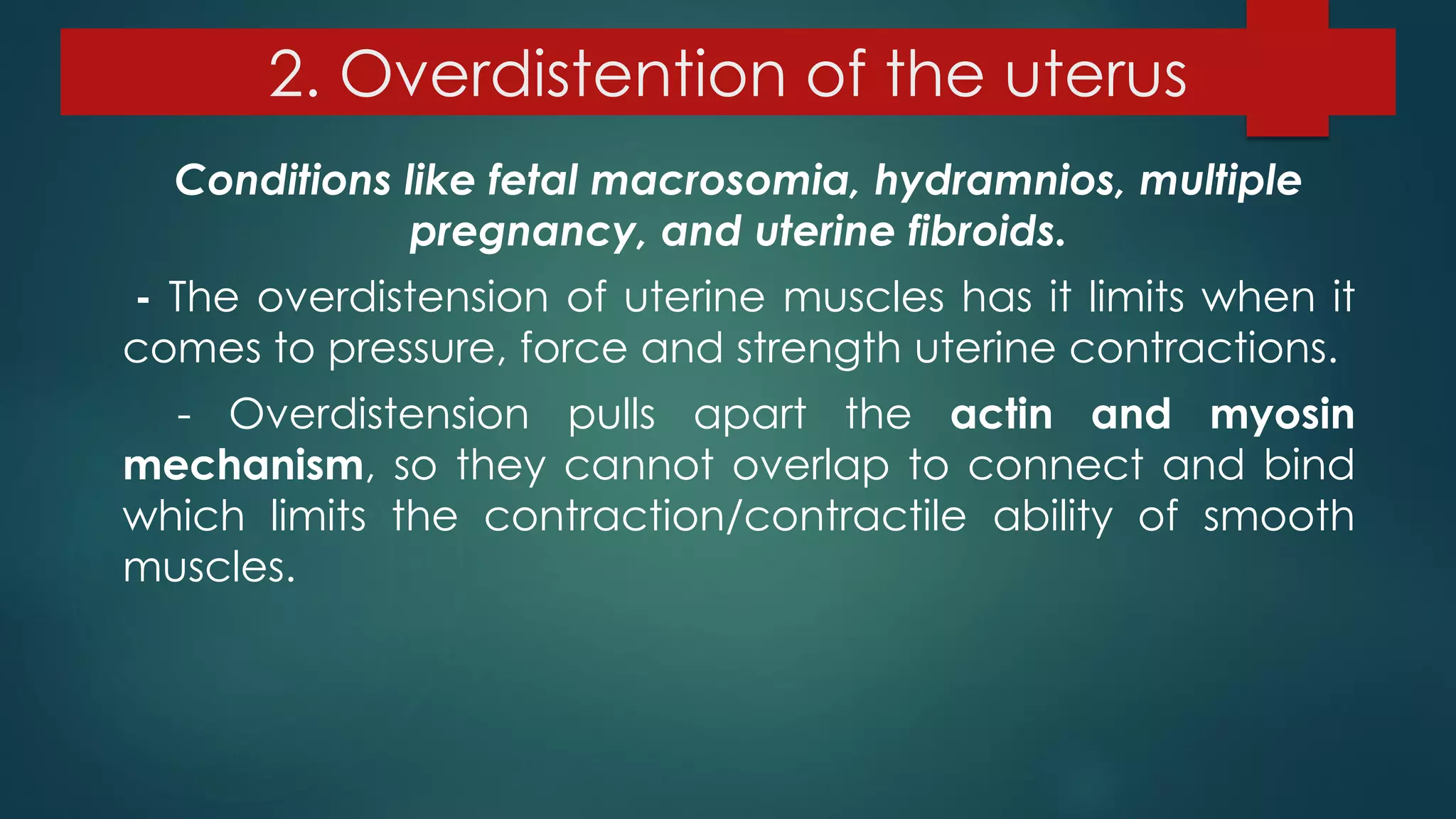 Postpartum Hemorrhage and Uterine Atony | PDF