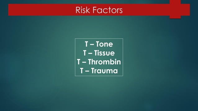 Postpartum Hemorrhage and Uterine Atony | PDF | Pregnancy ...