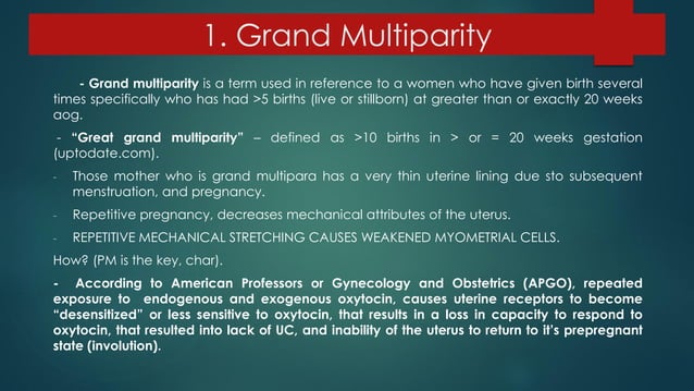 Postpartum Hemorrhage and Uterine Atony | PDF | Pregnancy ...