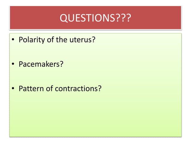 Uterine Inertia, Precipitate Labor and Uterine Tetany | PPTX ...