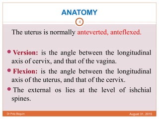 Utero vaginal prolapse | PPT