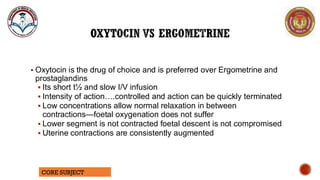 a brief overview on uterine tocolytics and muscles relaxants | PDF