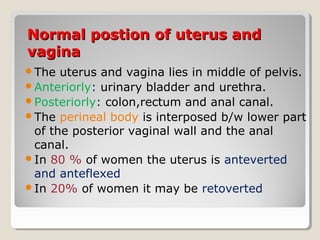 Utero vaginal prolapse | PPT