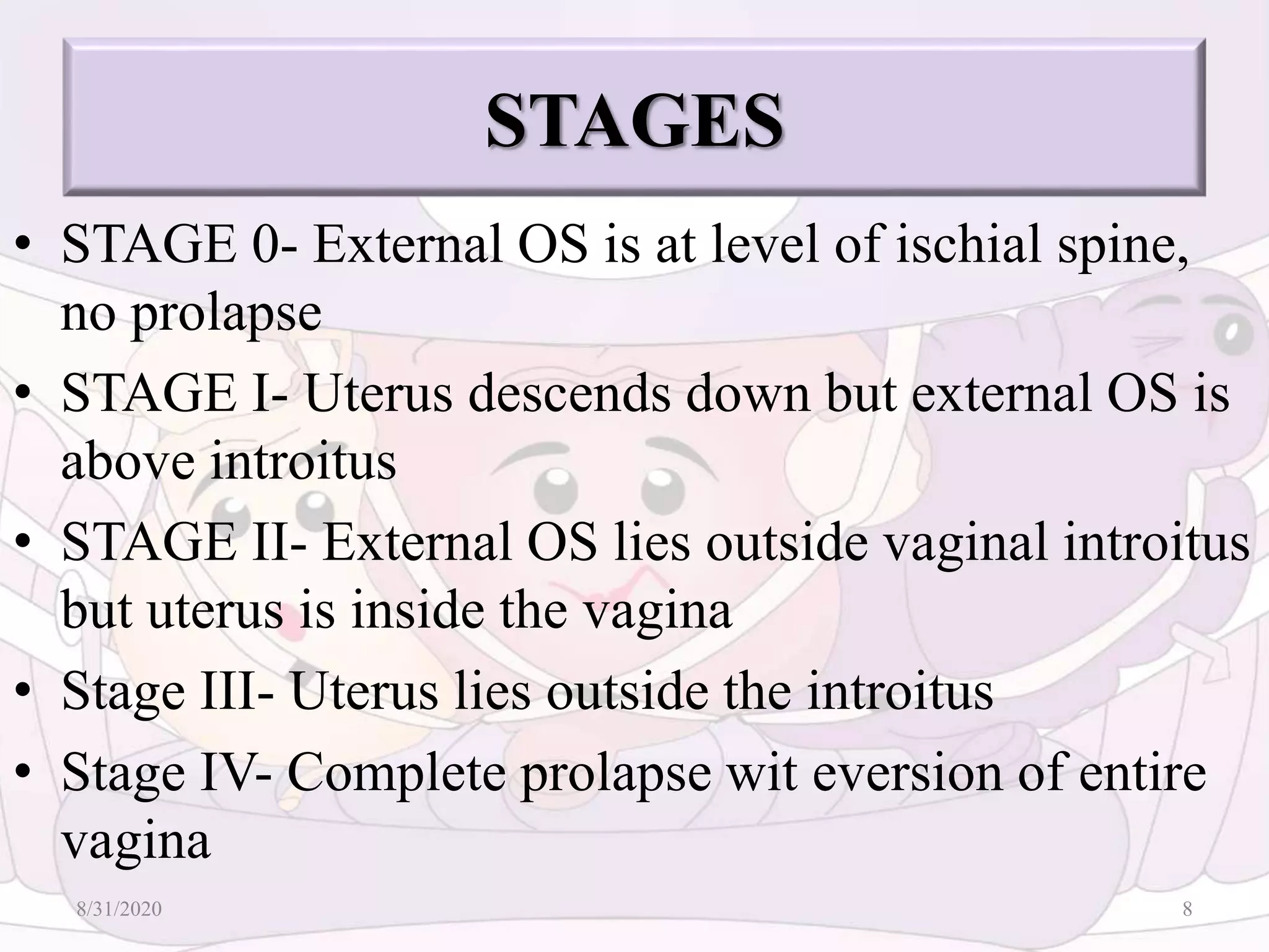 Utero vaginal prolapse | PPTX