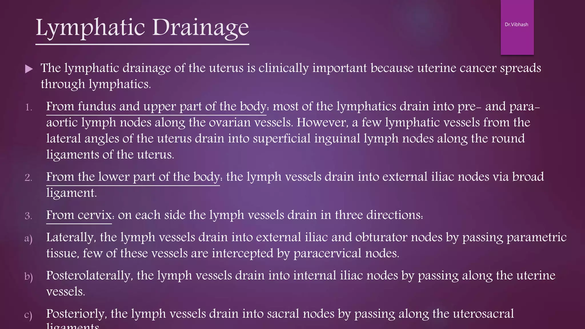 Gross Anatomy of Uterus | PPTX