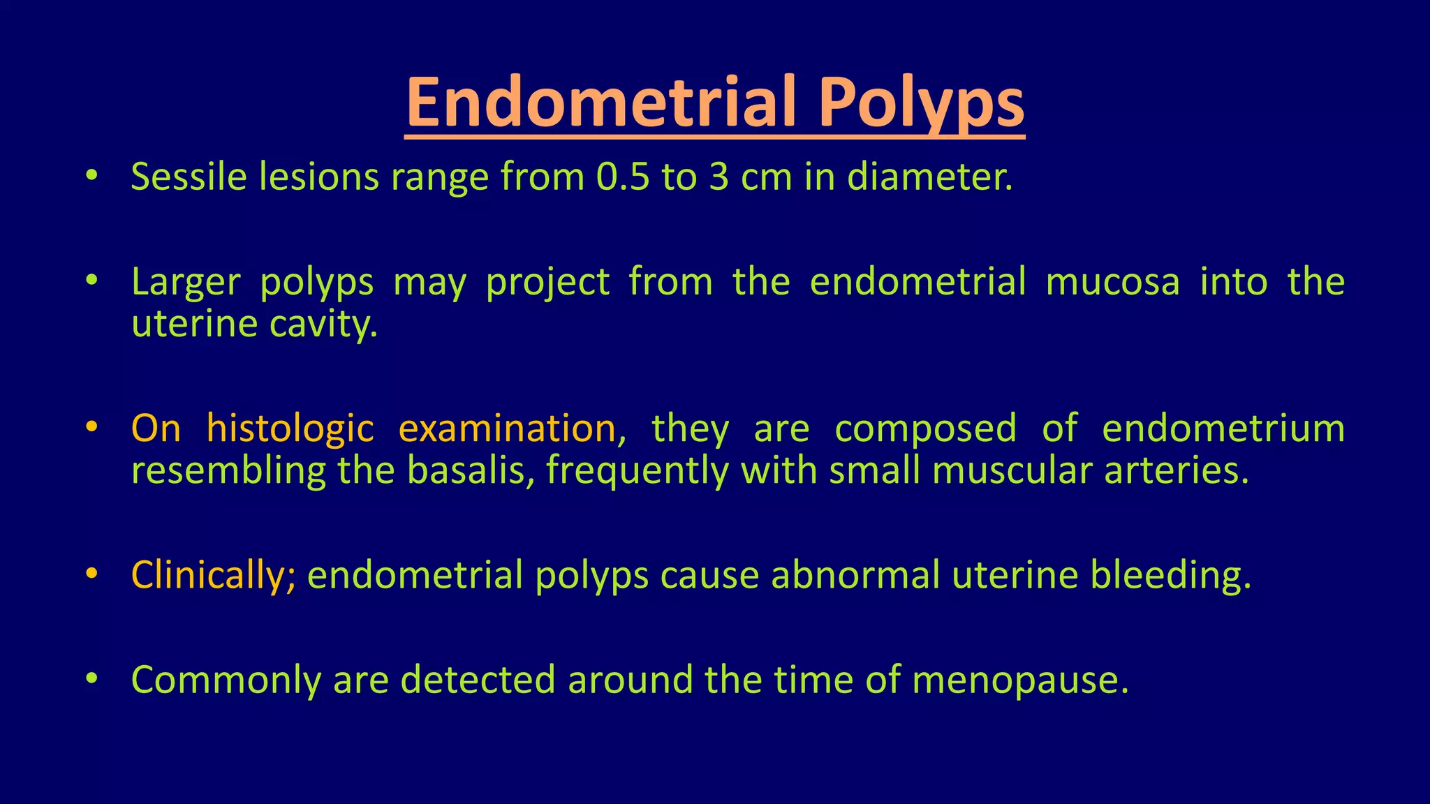 Uterus pathology | PPTX