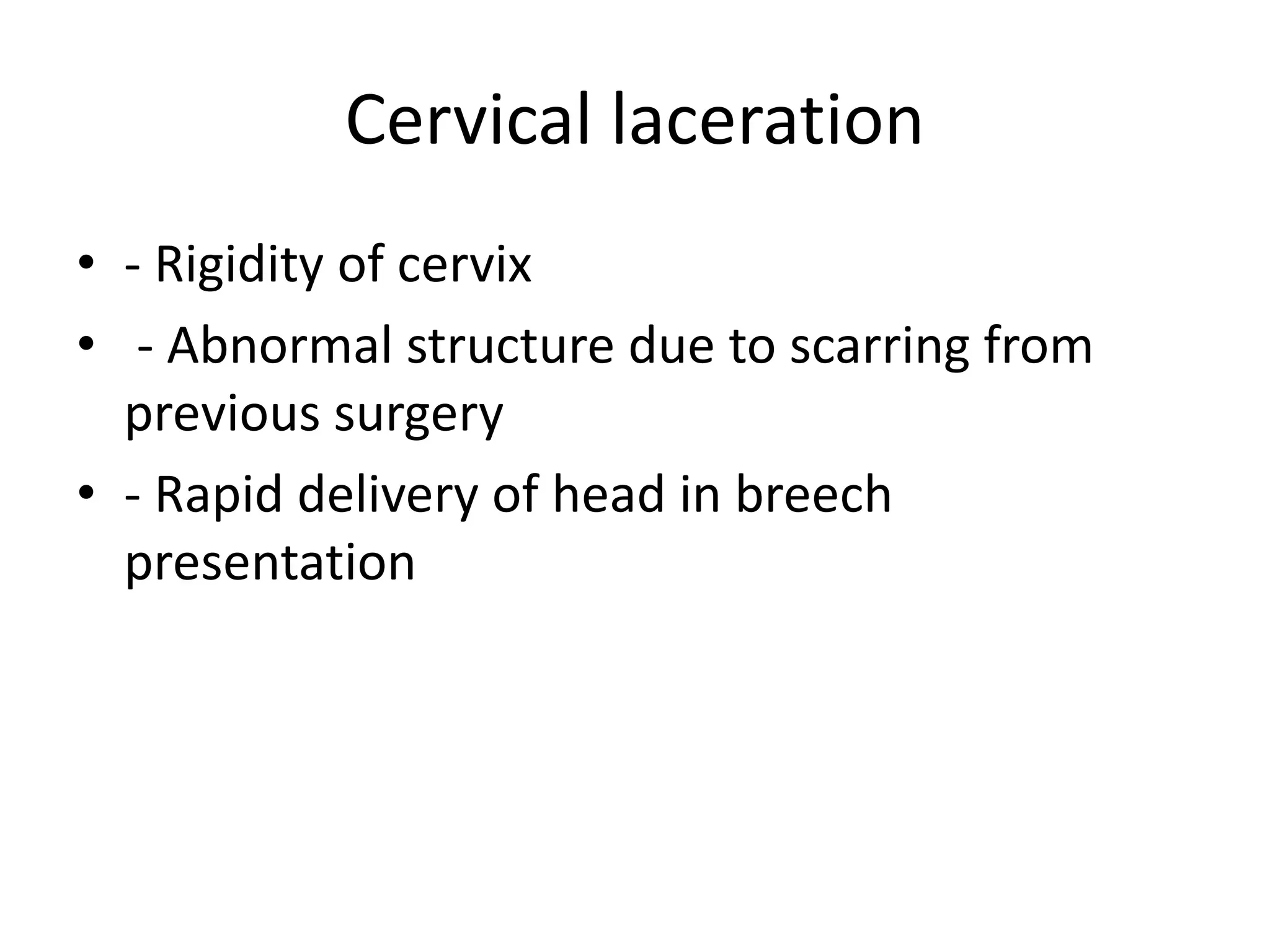 Uterus rupture and uterus cervix rupture | PPTX