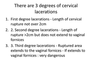 Uterus rupture and uterus cervix rupture | PPTX