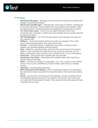 U test utester-handbook-20130613 | PDF