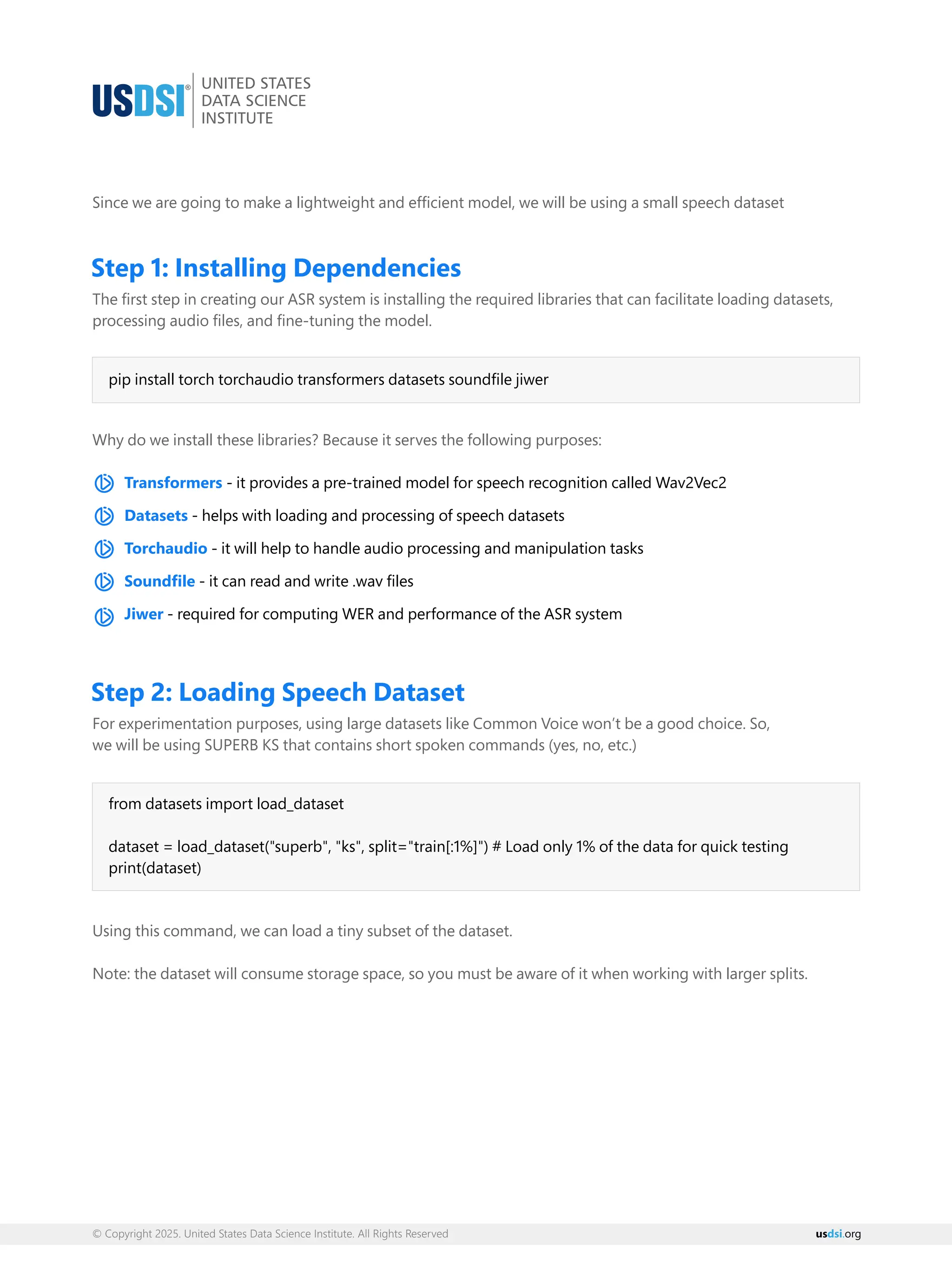 A Guide to Building an Automatic Speech Recognition System | PDF