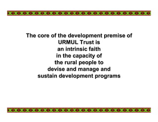 URMUL Trust | PDF
