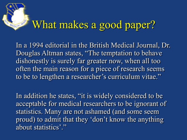 UTHSC Journal Club-Critical Appraisal of an Article onTherapy.ppt ...