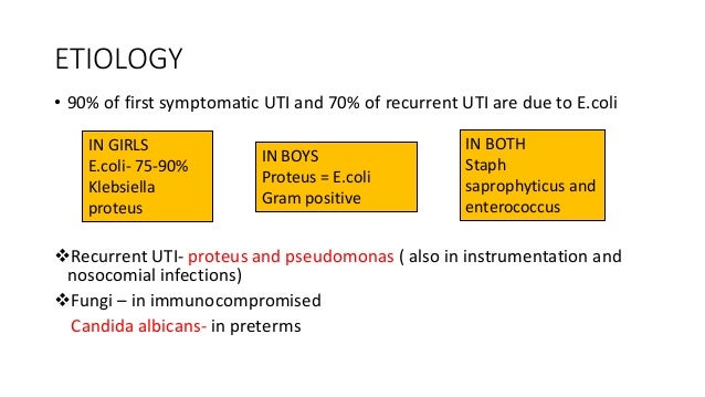 UTI in children