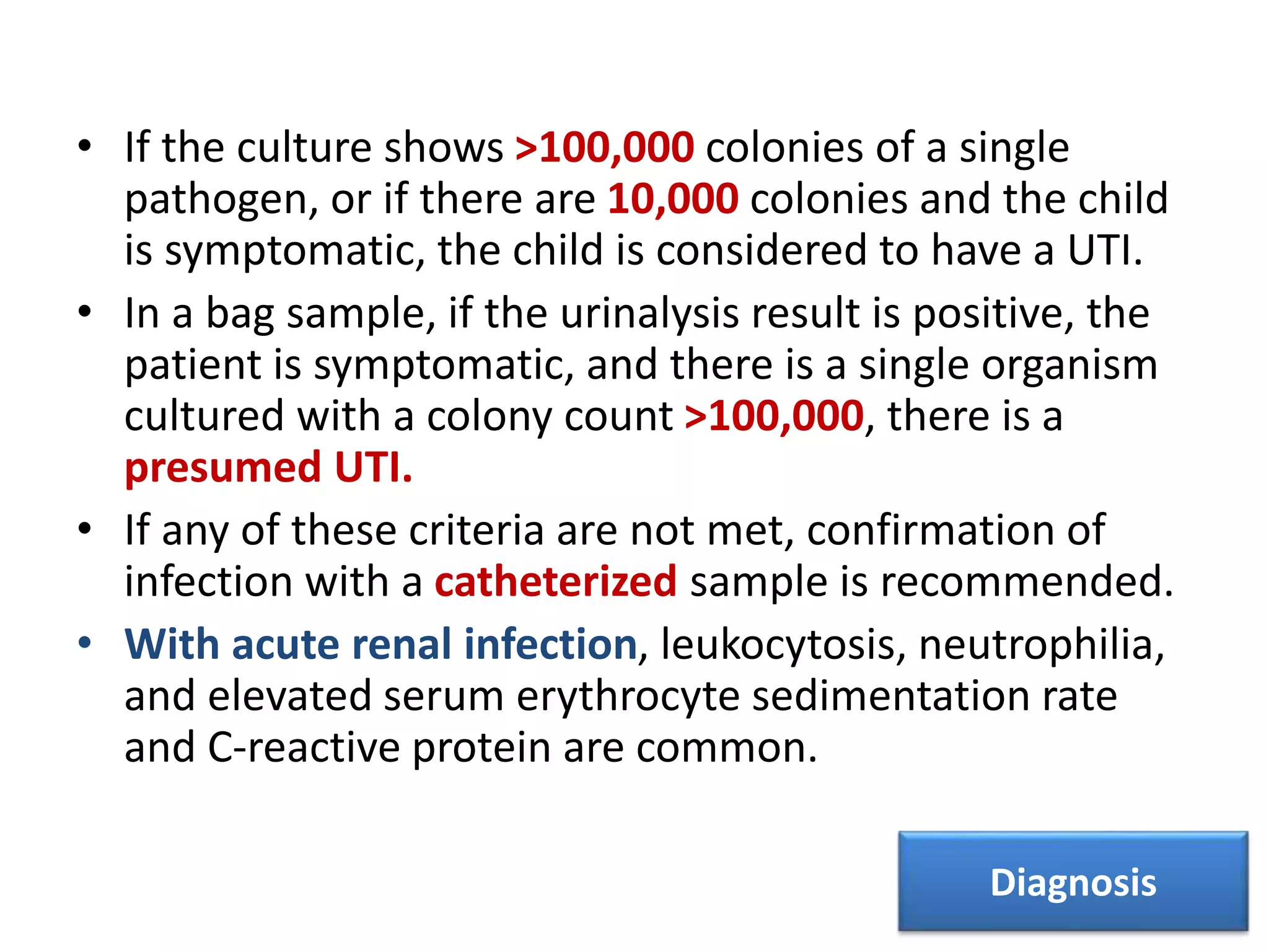 Urinary Tract Infections in children | PPTX