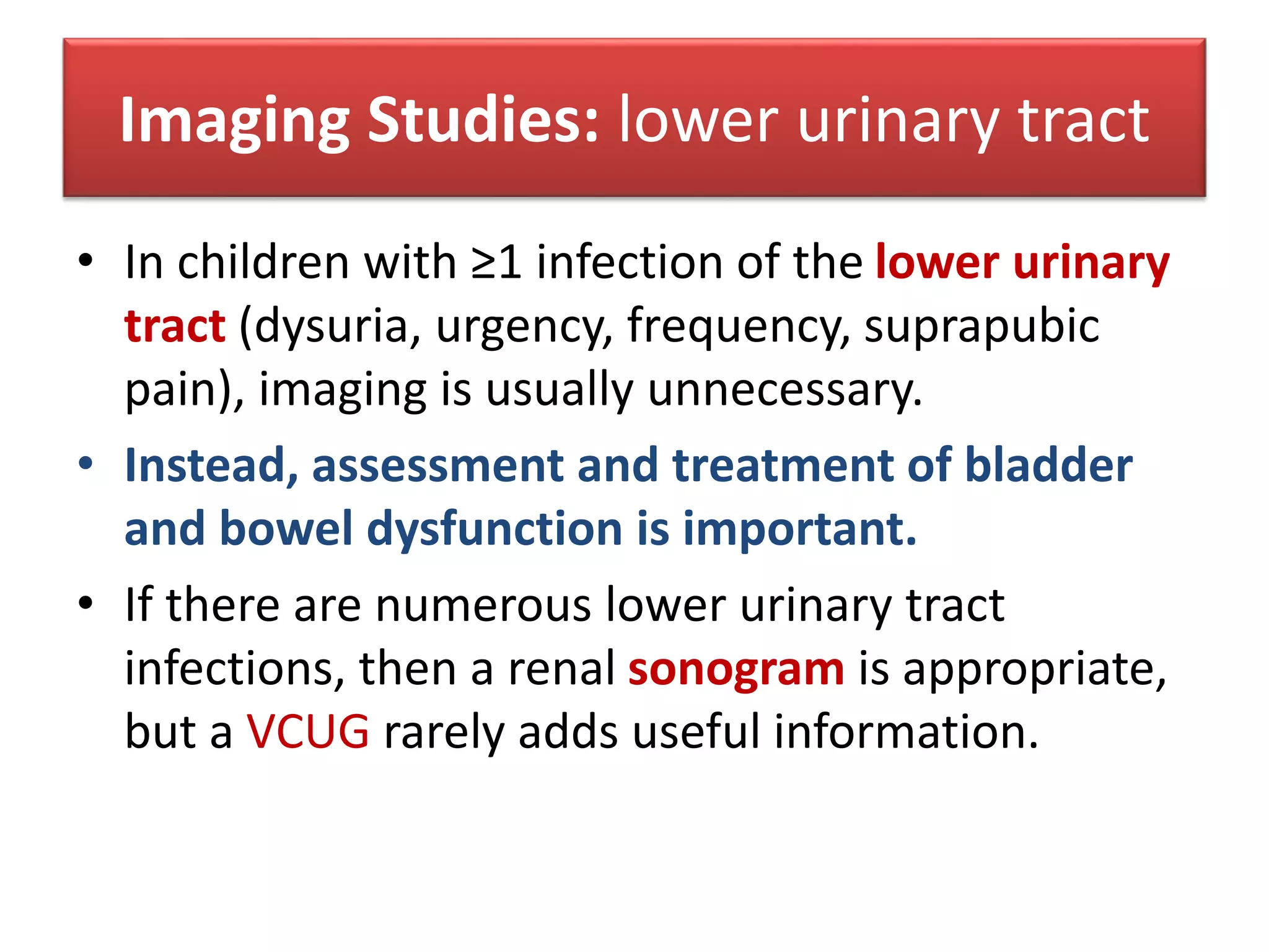 Urinary Tract Infections in children | PPTX