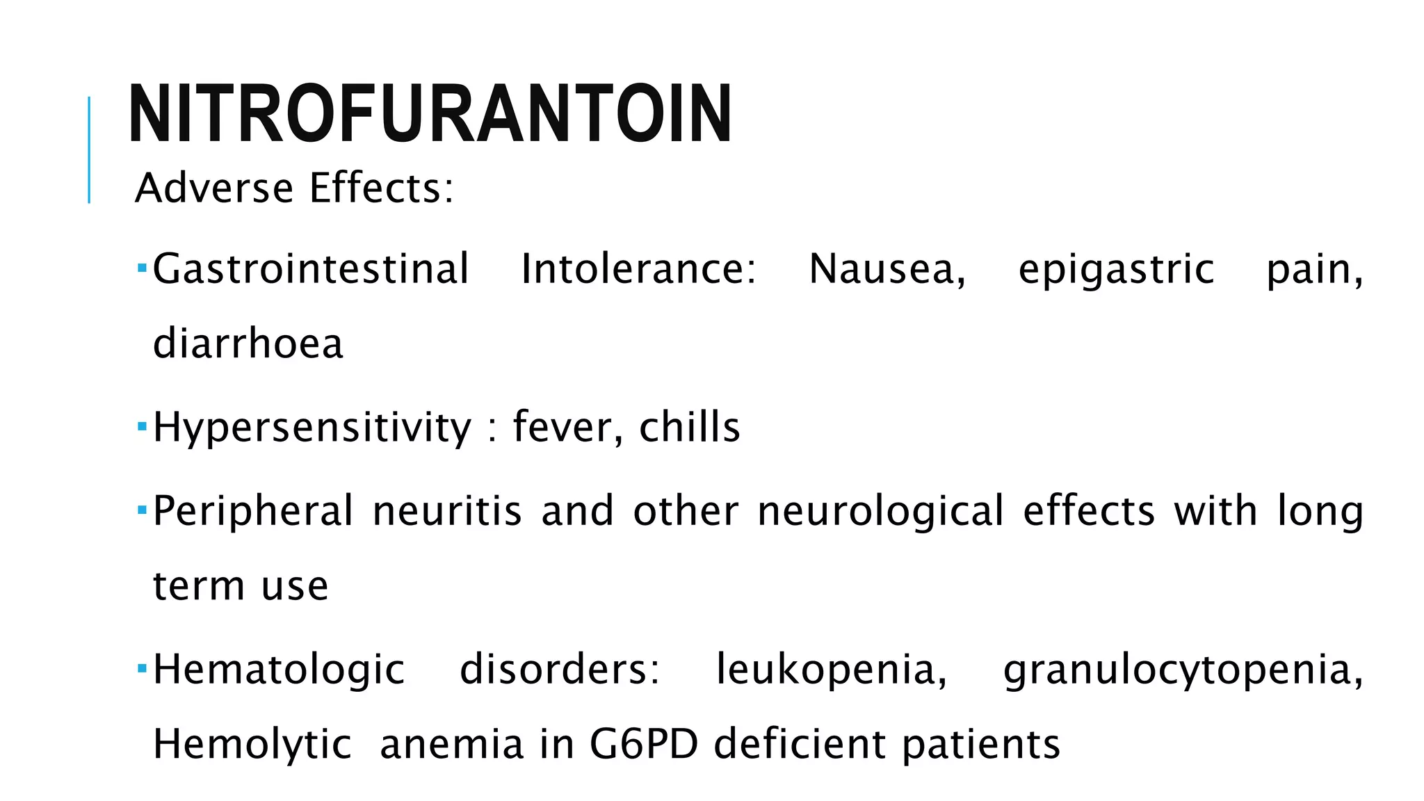 Drugs used in urinary tract infection | PPTX