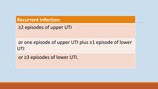 Pediatric Urinary Tract infections | PPTX