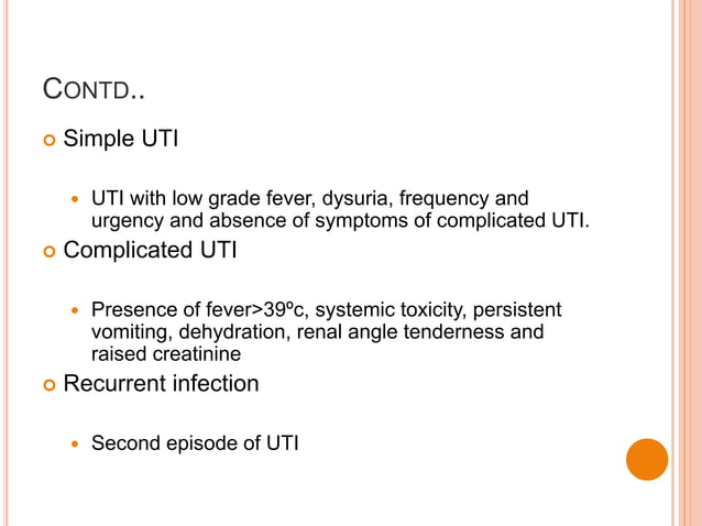 pharmacotherapy of Uti | PPTX | Infectious Diseases | Diseases and ...