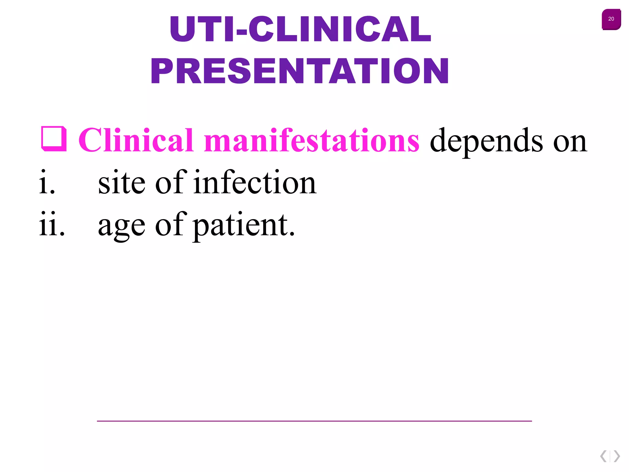 Urinary Tract Infections | PPTX