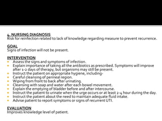 Urinary Tract Infection with Nursing Management | PPTX