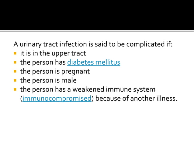 Urinary Tract Infection Nursing