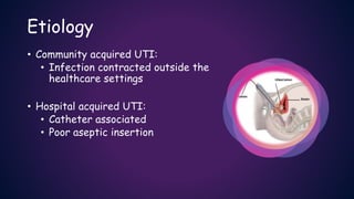Urinary Tract Infection (UTI) | PPTX