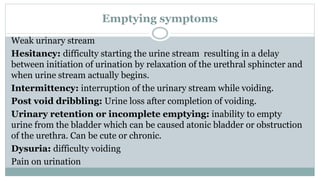 Urinary tract infection (UTI) | PPTX