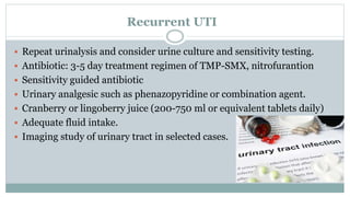 Urinary tract infection (UTI) | PPTX